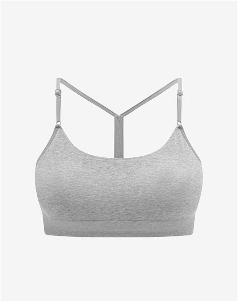 Thirdlove Seamless Stretch Cotton Wireless Bralette Heather Gray
