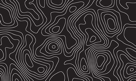Topographic Map Patterns Topography Line Map Suitable For Background Design An Any Needs