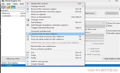 Cheat Engine详细使用指南 Csdn博客