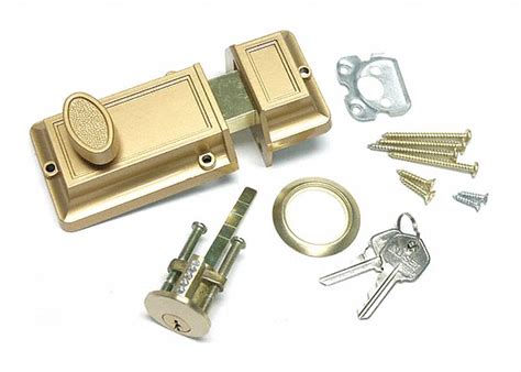 Nu Set Cylindrical 2 58 In Door Thick Max Deadbolt Lock 643l51