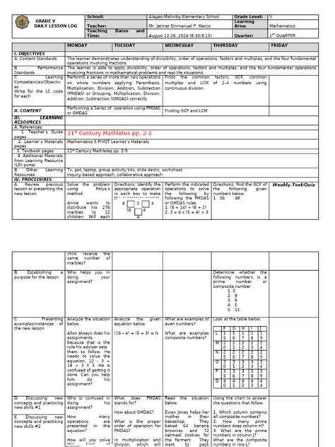 Mathematics 5 Q1 W3 Pdf