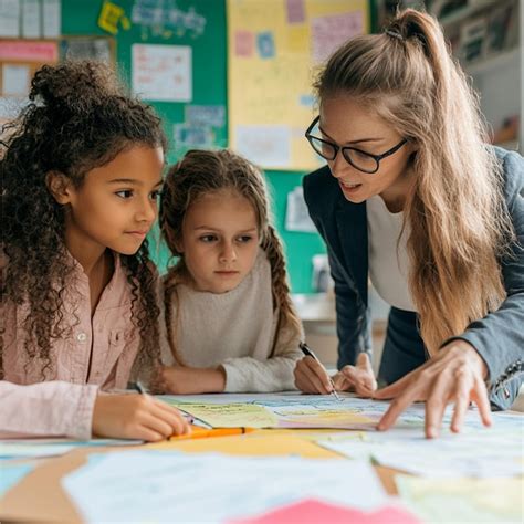 An Educator Designing And Implementing A New Curriculum Or Teaching Strategy Premium Ai