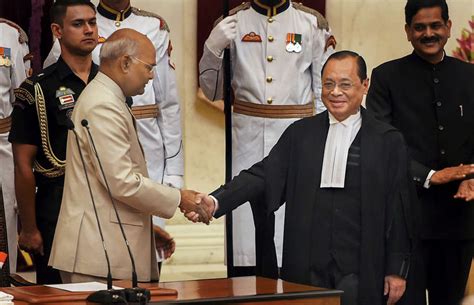 Ranjan Gogoi Sworn In As Chief Justice Of India Photogallery Etimes