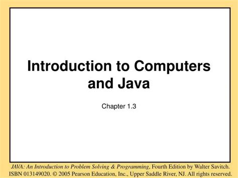 Ppt Introduction To Computers And Java Powerpoint Presentation Free