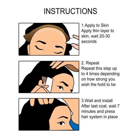 38ML Lace Wig Glue Oil Resistant Hair Glue For Frontal Wig Bond Extension Adhesive Glue For Wigs