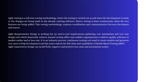 Ppt Agile Requirements Design Qr Solutions Pvt Ltd Powerpoint Presentation Id12199310