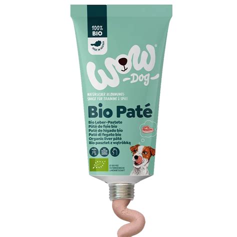 Wow Bio Leberpastete Für Hunde 80g Alles Für Küche And Bad