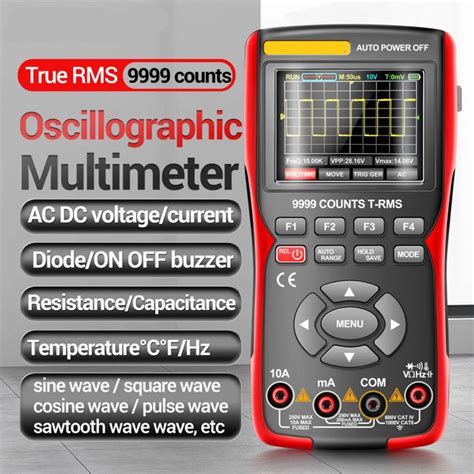 Digital Oscilloscope Transistor Test Multimeter 48ms S Sampling Rate
