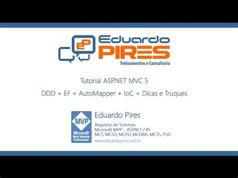 Tutorial Asp Net Mvc Ddd Ef Automapper Ioc Dicas E Truques Youtube