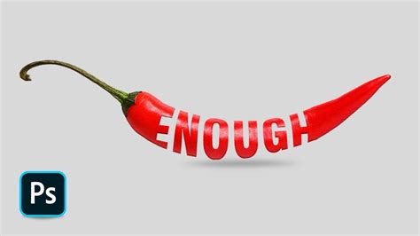 Text Manipulation In Photoshop Typography Photo Manipulation Enough Source