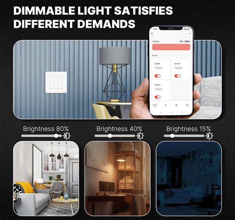 Moes Smart Dimmer Switch Zigbee 3 0 Ring Series 2 Gang White Buy Best Price In Uae Dubai Abu