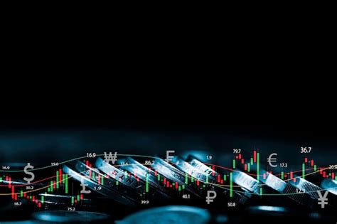 Premium Photo Coins Stacking With Stock Market Graph Chart For Business Investment In Stock