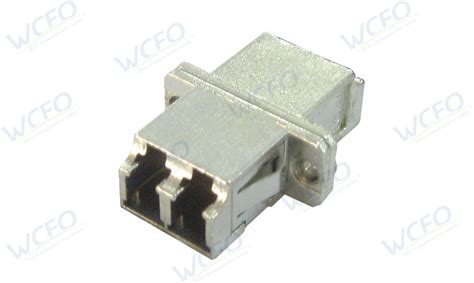 Lc Sc Footprint Duplex Metal Adapter Wcfo