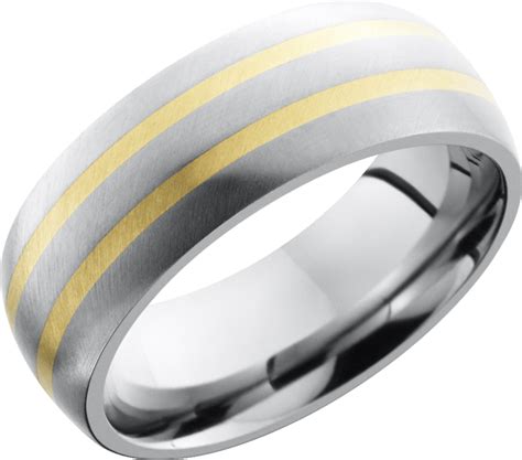Titanium 8mm Domed Band Lashbrook Diamond Vault Of Troy