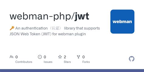 Github Webman Php Jwt An Authentication Library That Supports