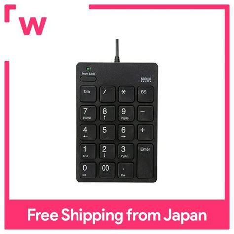 SANWA SUPPLY USB Numeric Keypad With Type C Connector And USB Hub NT CUHBK Lazada PH
