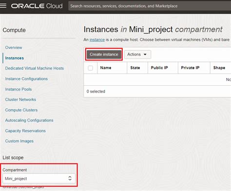 Oracle Cloud Instance 생성