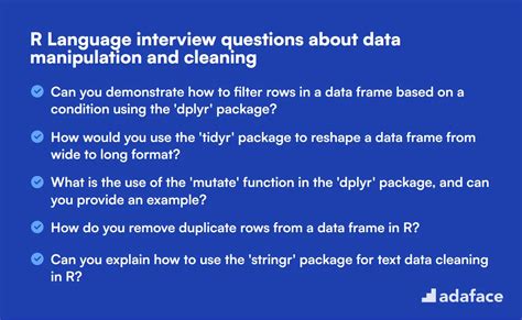 68 R Interview Questions Adaface