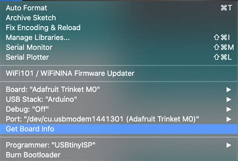 Programmer Not Responding And Error Compiling For Board Adafruit