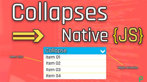 Create Collapses Using Native Javascript Html And Css By Islem Maboud Medium