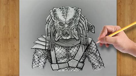 How To Draw Predator Easy Drawing For Beginners YouTube