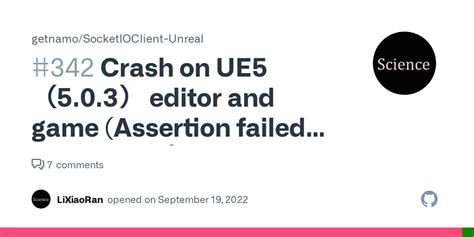 Crash On UE Editor And Game Assertion Failed IsValid Plugin Version Issue