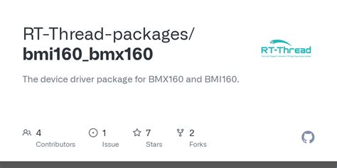 bmi160 bmx160 sensor bosch bmx160 h at master · rt thread packages bmi160 bmx160 · github