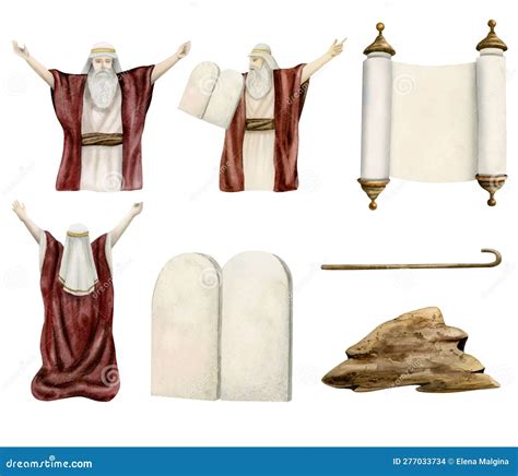 Ten Commandments Tablets Clipart