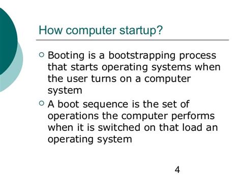 linux booting procedure