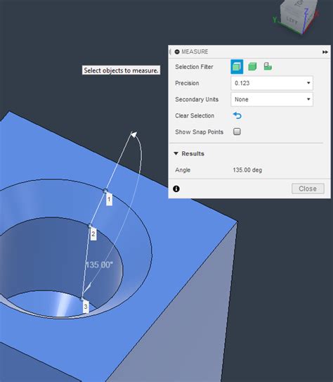 Measure A Countersink Angle Autodesk Community