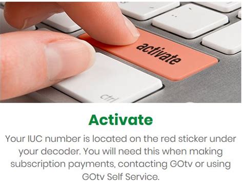 How To Activate Your GOtv Decoder Venas News