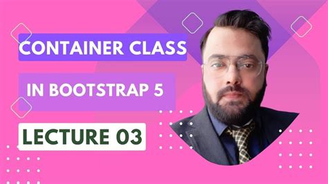 Container Class In Bootstrap 5 Learn Bootstrap Complete In Urdu Hindi Youtube
