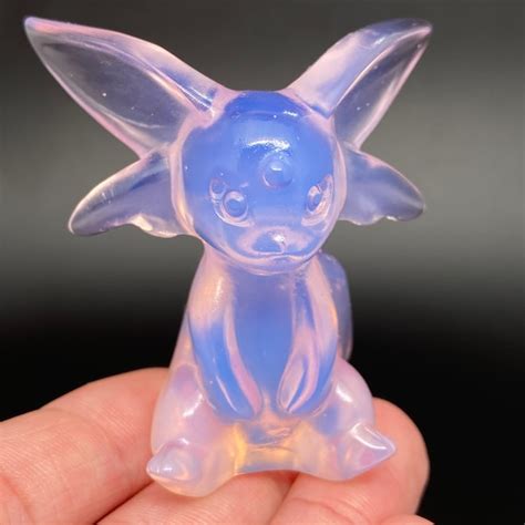 Crystal Eevee Statue Etsy Uk