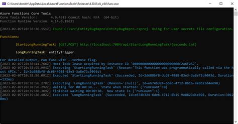 durable entities keeps re running task after successful completion · issue 2337 · azure azure