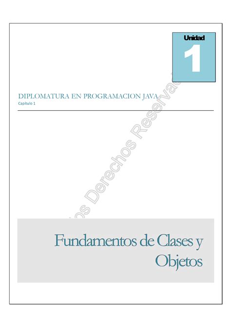 CapÍtulo 01 Capitulo 1 Unidad 1 Diplomatura En Programacion Java