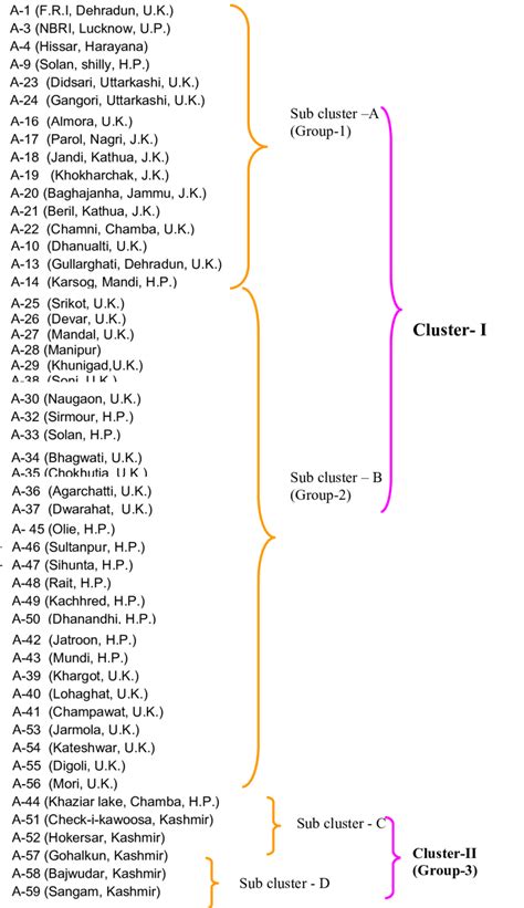 Dendrogram Developed Using Upgma Unweighted Pair Group Method Based On