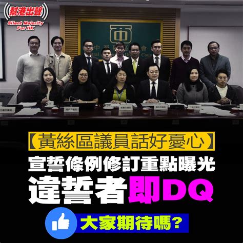 【黃絲區議員話好憂心】宣誓條例修訂重點曝光 違誓者即dq