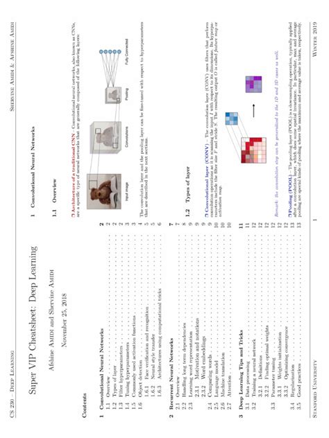 linkedin super vip cheatsheet deep learning pdf