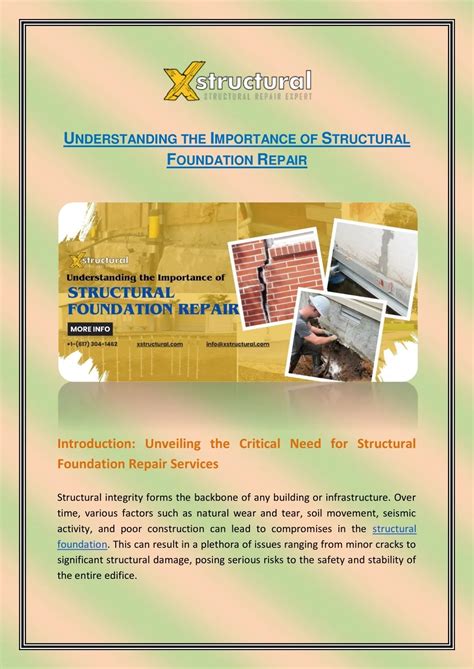 Ppt Understanding The Importance Of Structural Foundation Repair