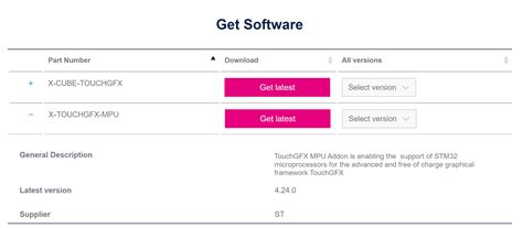 How To Install X Touchgfx Mpu Addon Stm Mpu