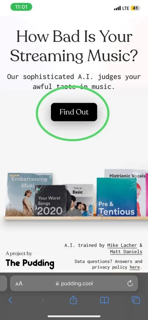 How Bad Is Your Spotify By Pudding Cool Judge My Spotify