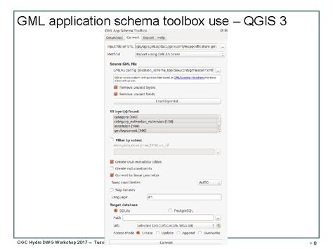 Qgis Gdal Gml Application Schema Support Update Use