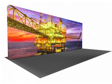 Next 20ft Backlit Seg Inline Pop Up Display Alliance Exhibitorease