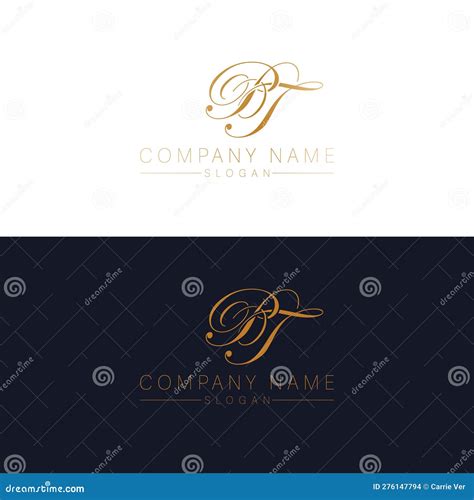 Pt Initials Vector Logo Design Letters P And T Logotype Stock Vector Illustration Of Icon