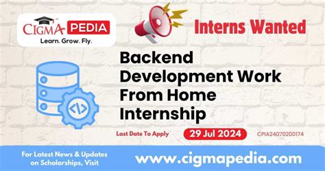Backend Development Work From Home Internship By Quadb Tech 2024 How