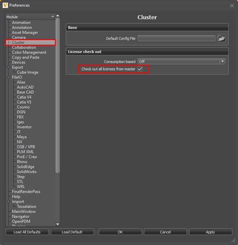 Autodesk Watermark Is Displayed At Connecting Clusters In Vred