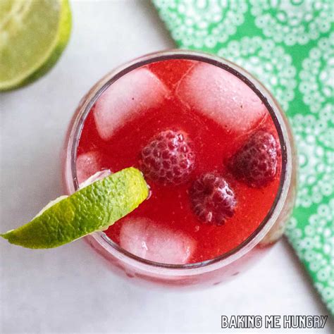 Raspberry Mocktail Recipe Non Alcoholic Summer Fizz