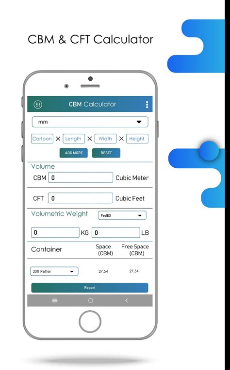 Cbm Calculator Volume Cbm And Cft Andweight Kgandlb أحدث إصدار 1 0 0 للأندرويد