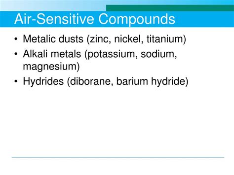 PPT Chemical Reactivity And Storage PowerPoint Presentation Free Download ID
