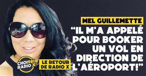 Melanie Trudel Page Radio X